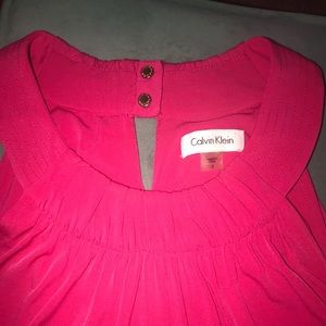 Calvin Klein | Dresses | Calvin Klein Dark Pink Shift Dress | Poshmark